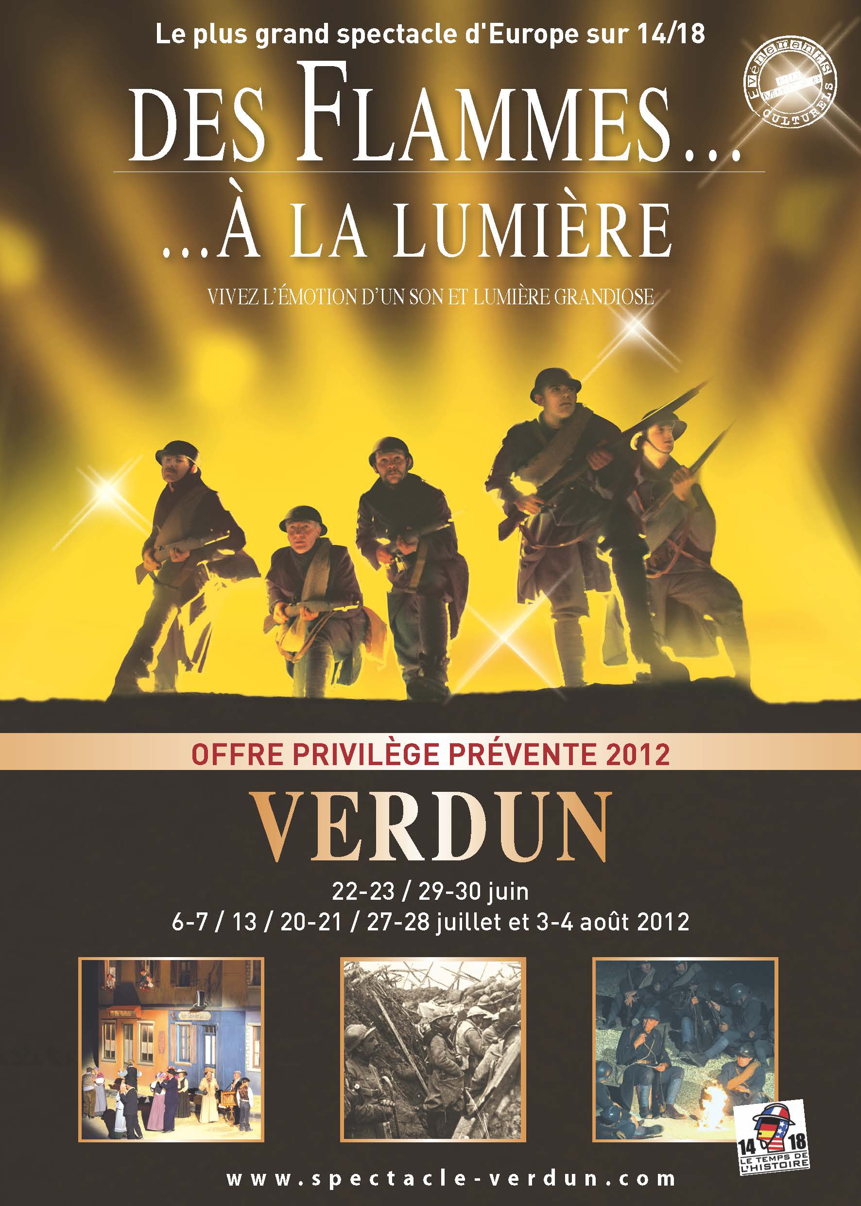 ouverture prévente saison 2012 spectacle « des flammes à la lumière ...